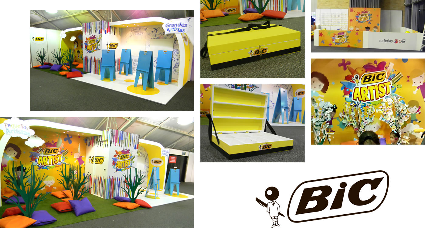 Stand Feria del Libro Bogotá, Colombia - Grupo Flow